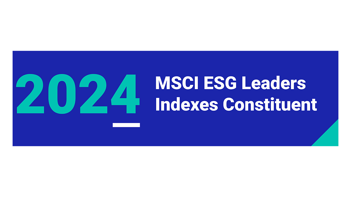 ESG指数「MSCI 日本株ESGセレクト・リーダーズ指数」の構成銘柄に選定・「MSCI ESG Leaders Indexes」は3年連続、「MSCI日本株女性活躍指数（WIN）」は6年連続 ...